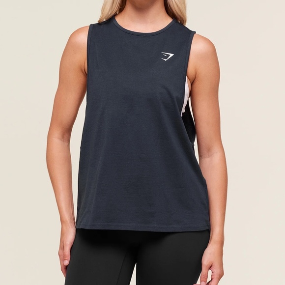 Gymshark | Tops | New Gymshark Training Drop Arm Tank Black | Poshmark
